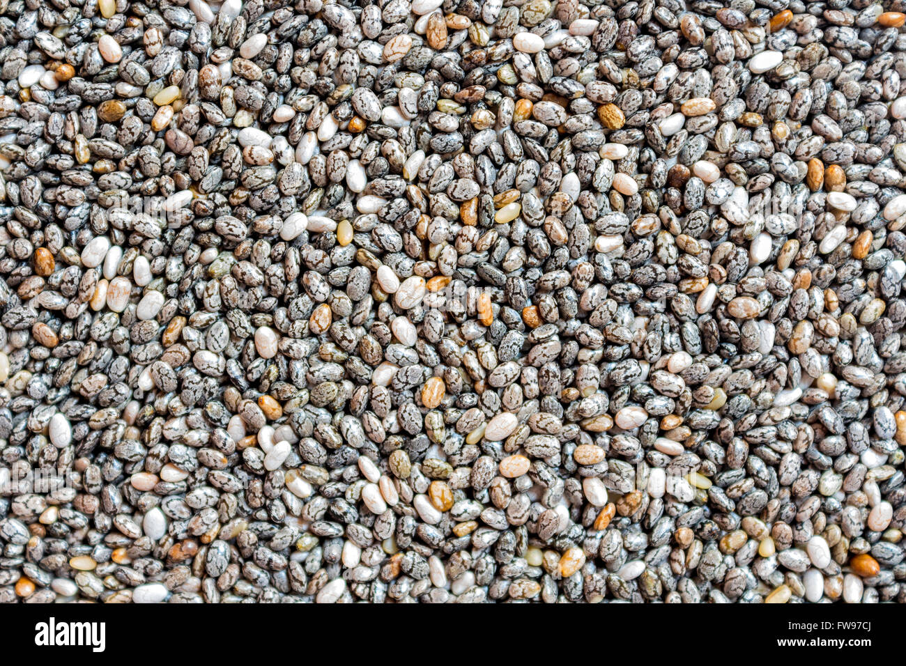 Chia Seeds Background Stock Photo - Alamy
