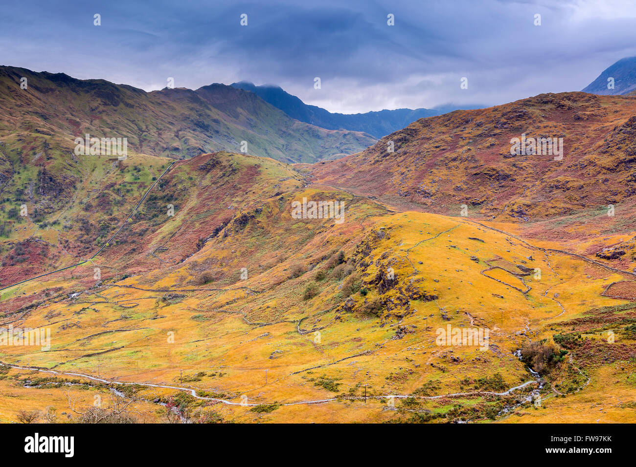 Snowdonia background hi-res stock photography and images - Alamy