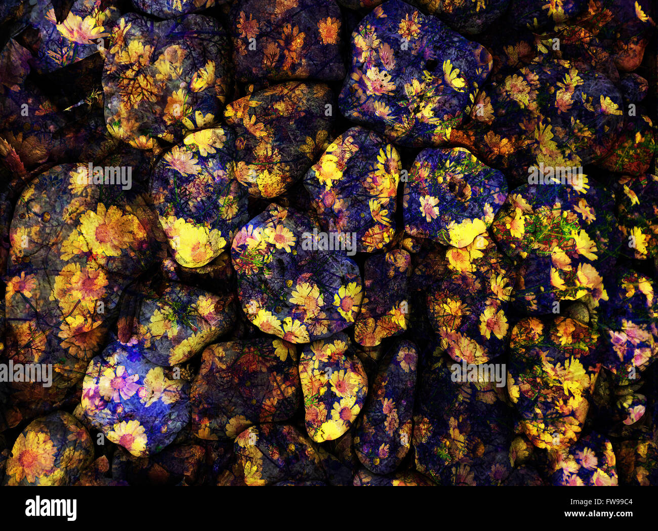 Modern abstract graphic design digital art concept creative Stock Photo ...