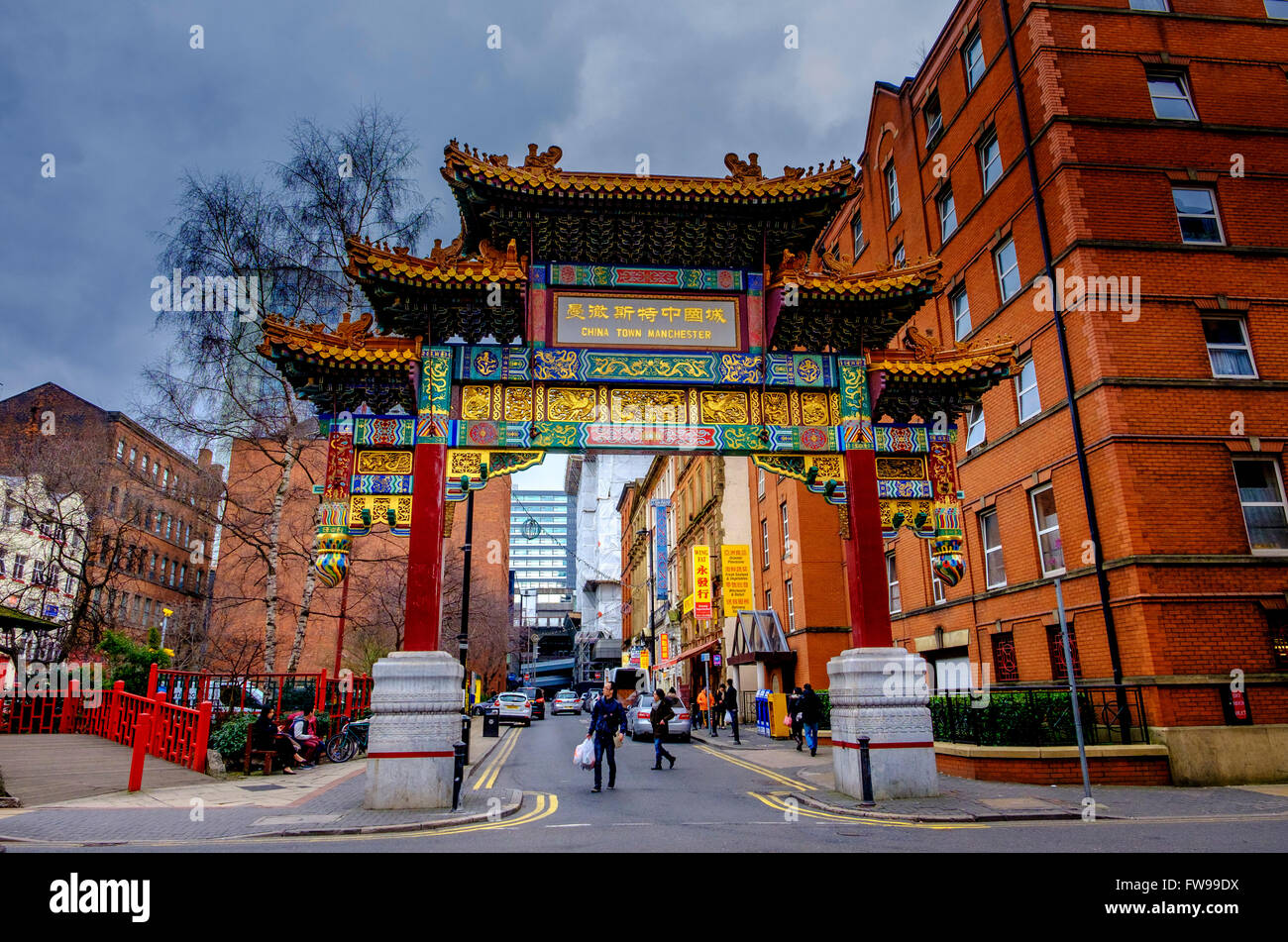 Chinatown manchester hi-res stock photography and images - Alamy