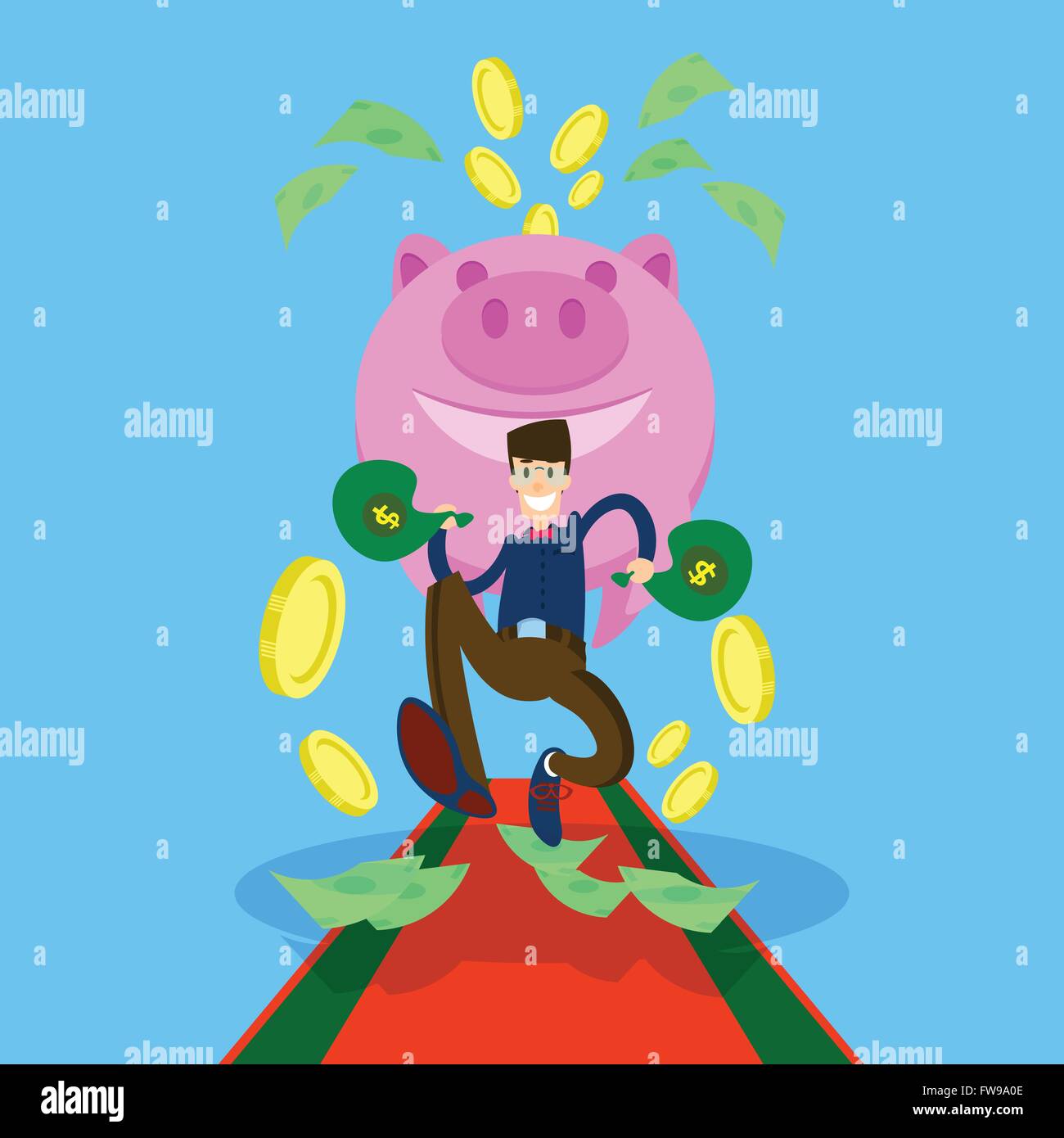 Carry, pig, man hi-res stock photography and images - Alamy