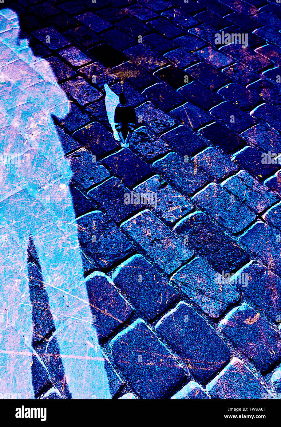 Modern abstract graphic design digital art concept creative Stock Photo ...