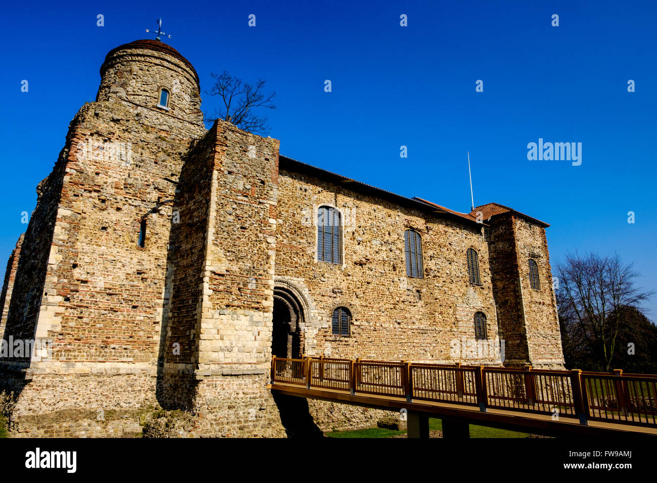 Colchester Castle, Essex, England now houses the Castle Museum ...