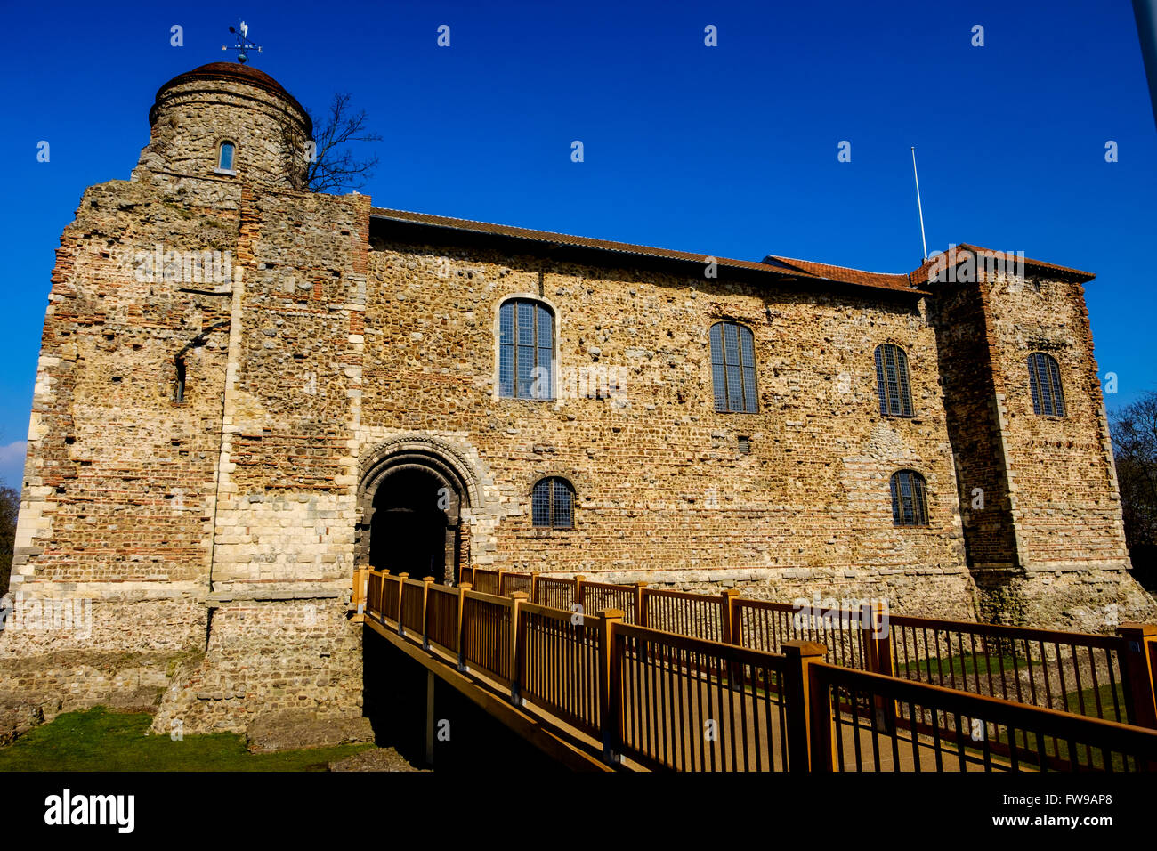 Colchester Castle, Essex, England now houses the Castle Museum ...