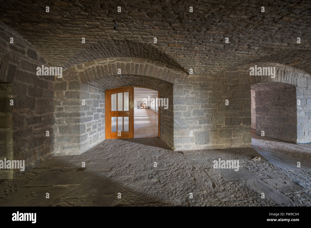 NSDAP Ordensburg Sonthofen, corridors, Nazi architecture ...