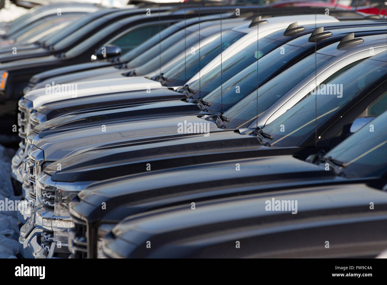 The General Motors dealership in Kingston, Ont., on Wednesday Jan. 6 ...