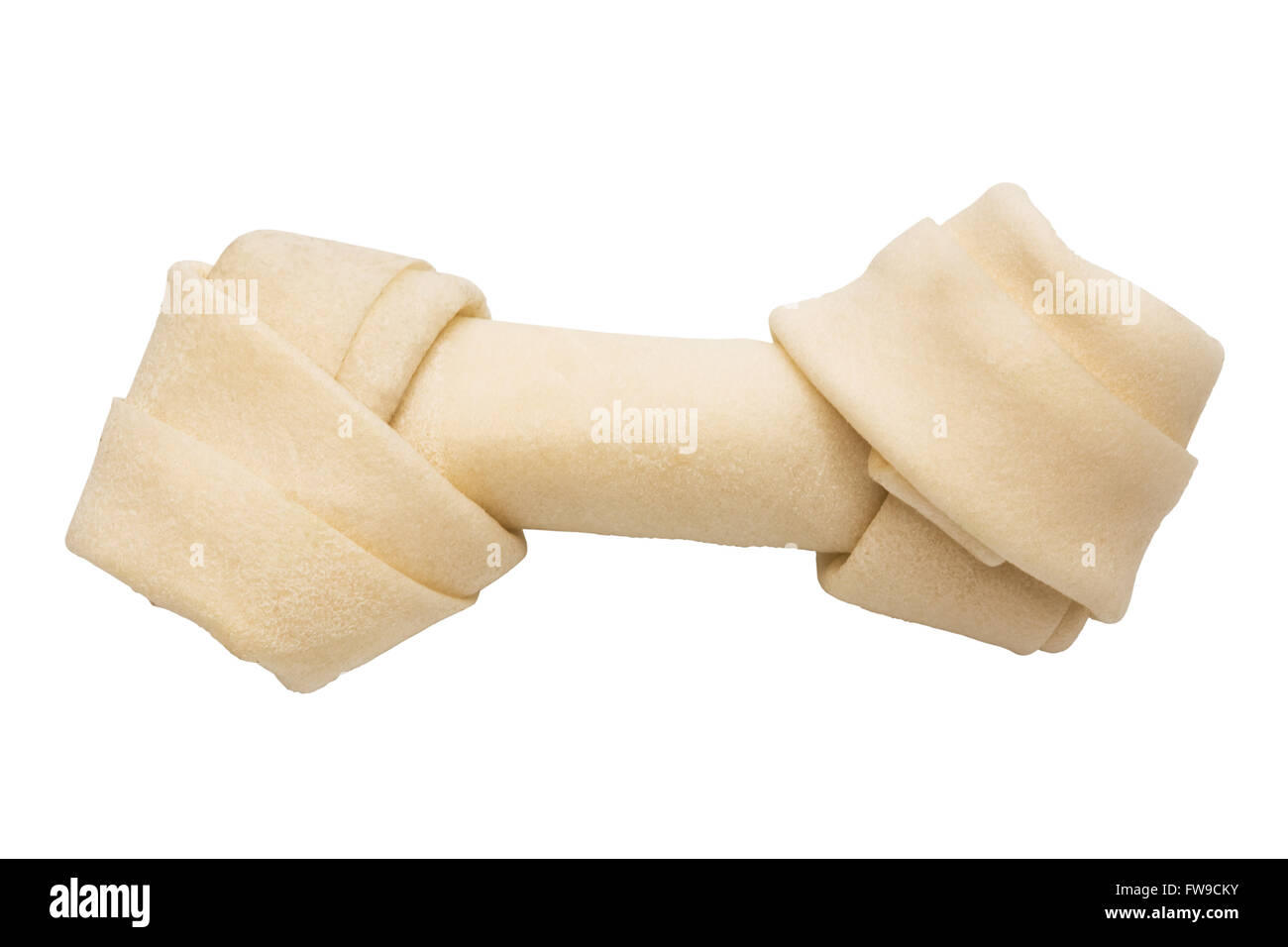 Artificial a bone for a dog with vitamins Stock Photo - Alamy