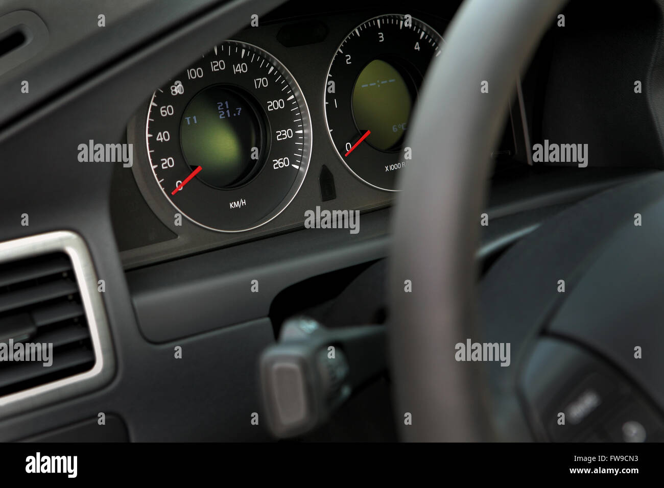 Control panel of the modern new car Stock Photo - Alamy