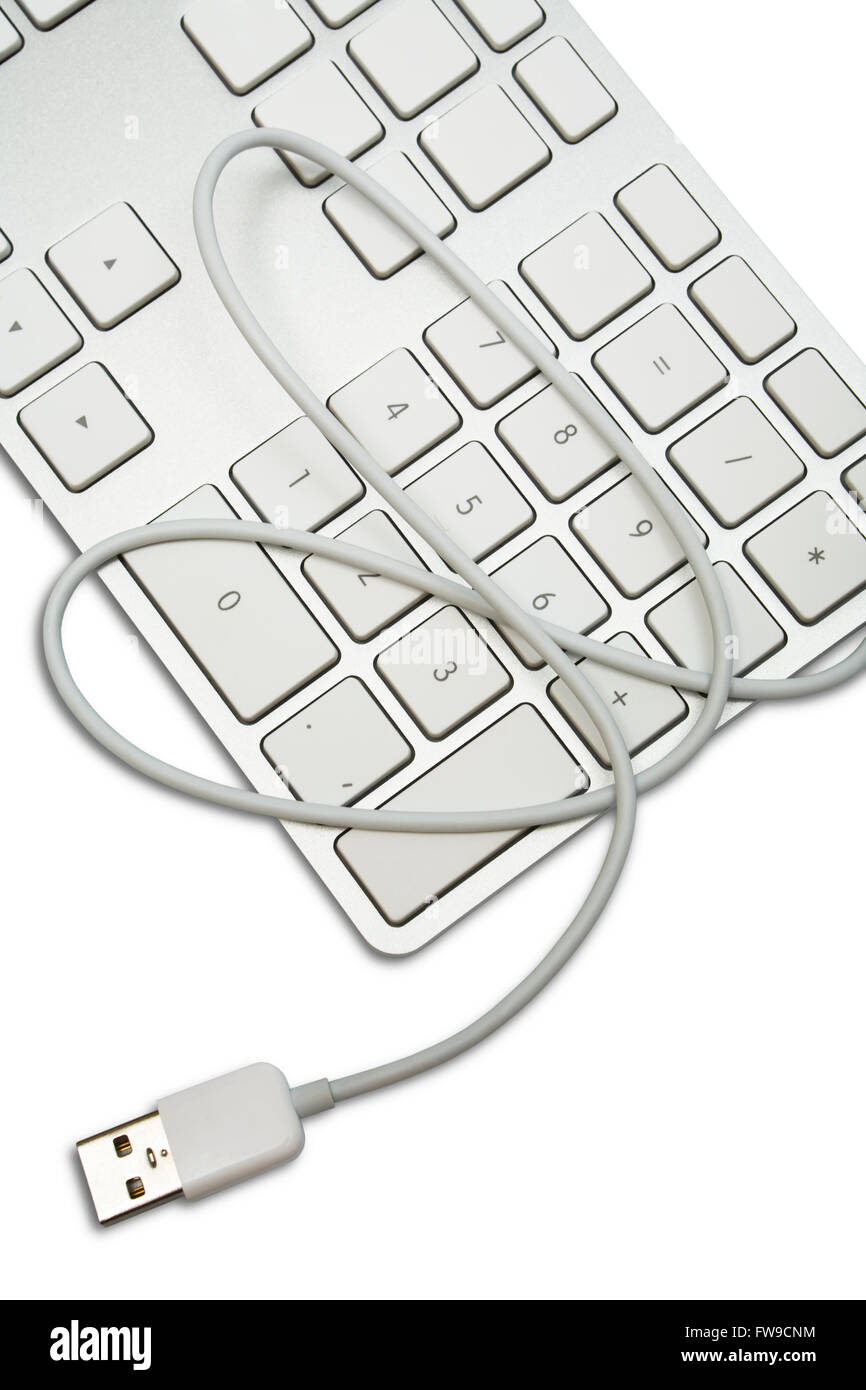 The modern and stylish keyboard for a computer Stock Photo - Alamy