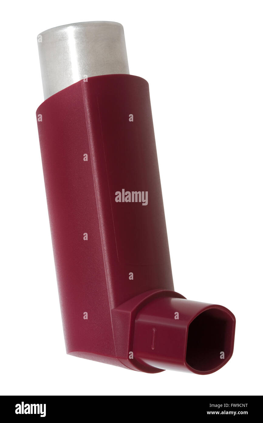 Asthma inhaler spray puff hi-res stock photography and images - Alamy