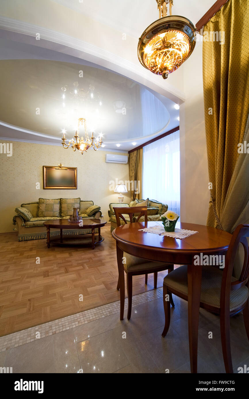 Beautiful divan in a room to rich hotel Stock Photo - Alamy