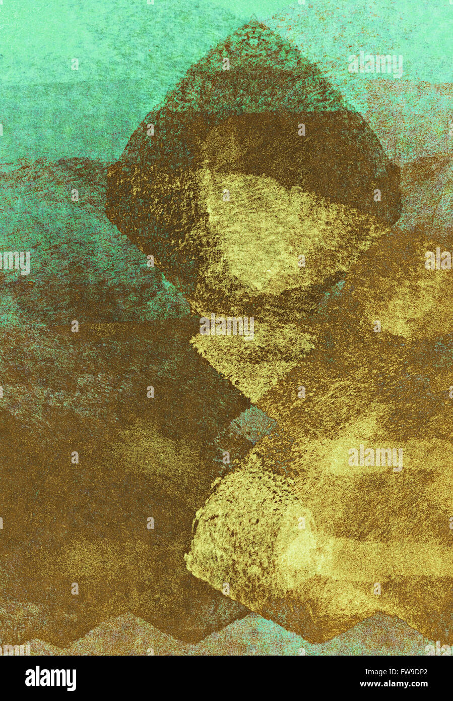 Modern abstract graphic design digital art creative concept Stock Photo ...