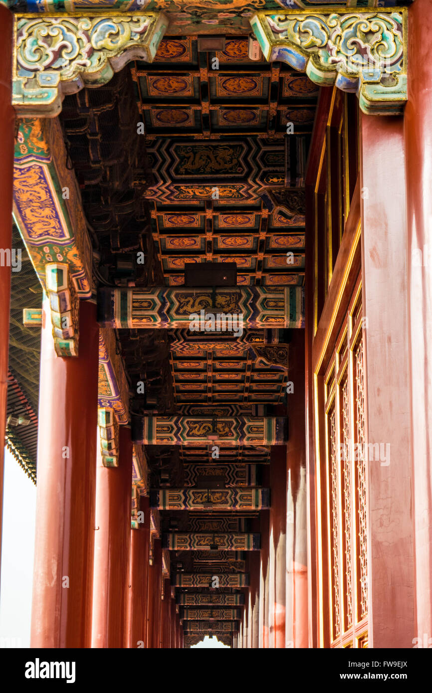 Gate of Heavenly Peace - entrance to the Palace Museum in Beijin Stock ...