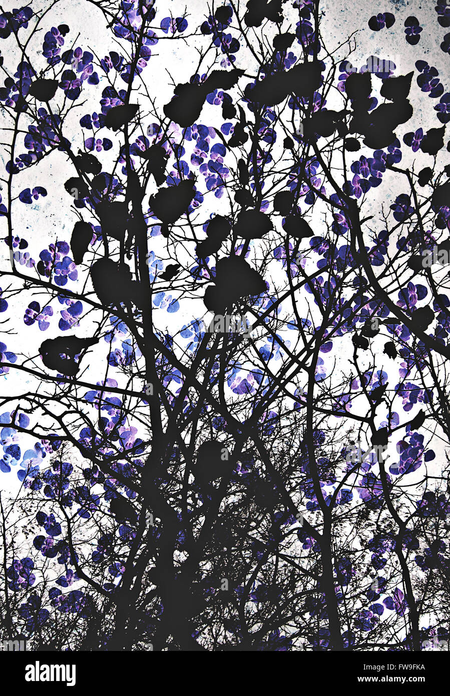 Modern abstract graphic design digital art creative concept Stock Photo ...