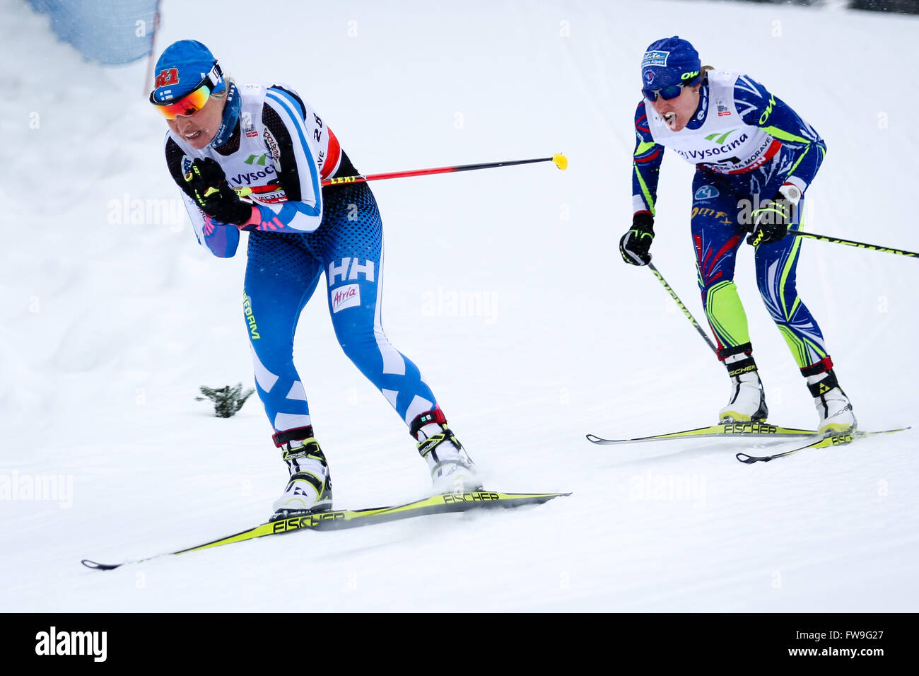 Fis world cup cross country skiing hi-res stock photography and images ...
