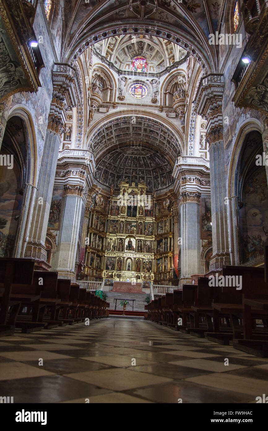 San Jeronimo Monastery in Granada city, Spain Stock Photo - Alamy