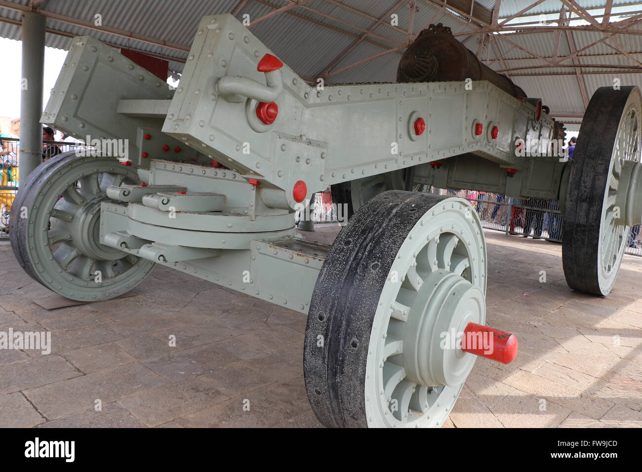The Jaivana cannon, Jaigarh Fort, Jaipur Stock Photo - Alamy