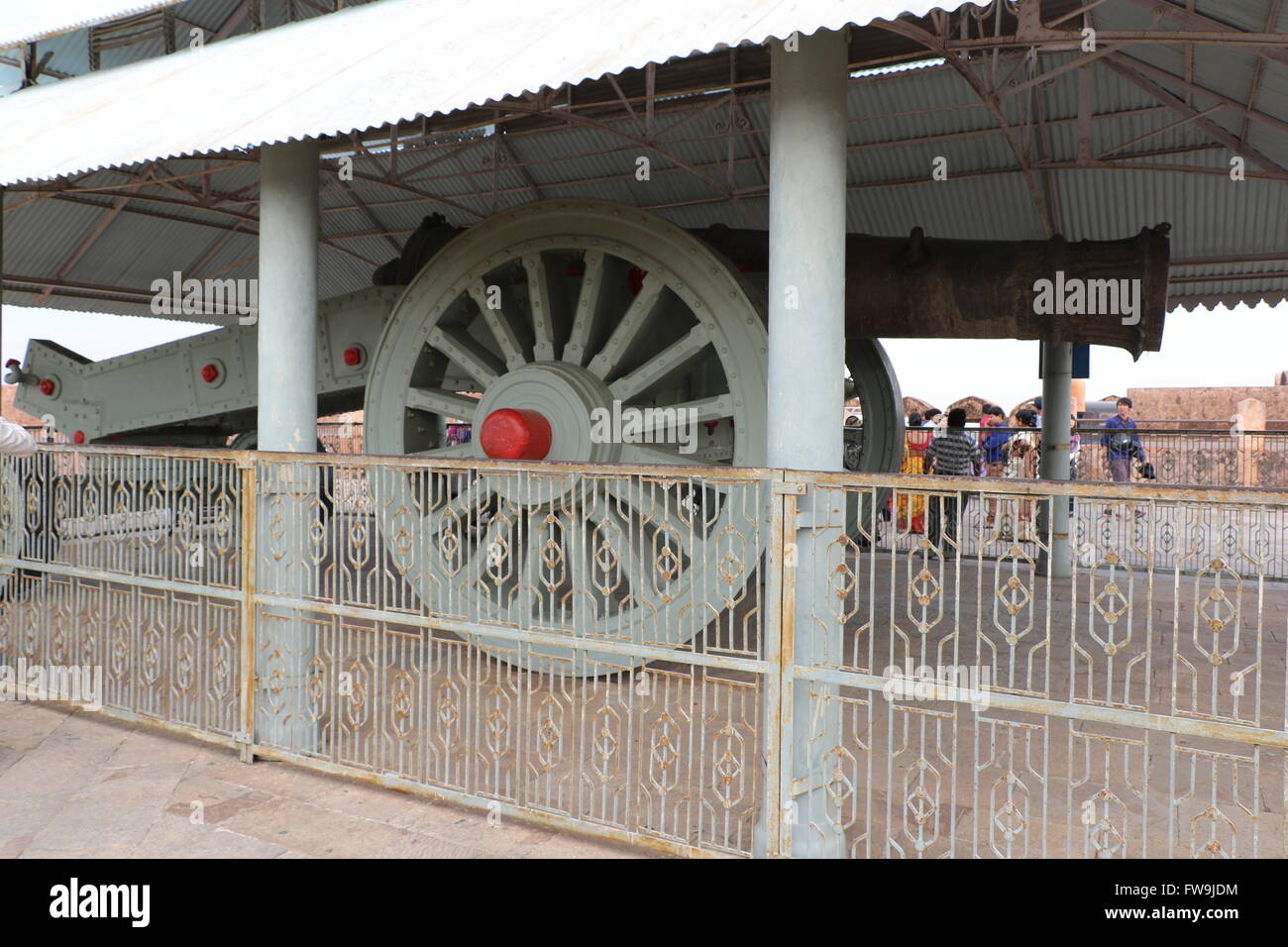 The Jaivana cannon, Jaigarh Fort, Jaipur Stock Photo - Alamy