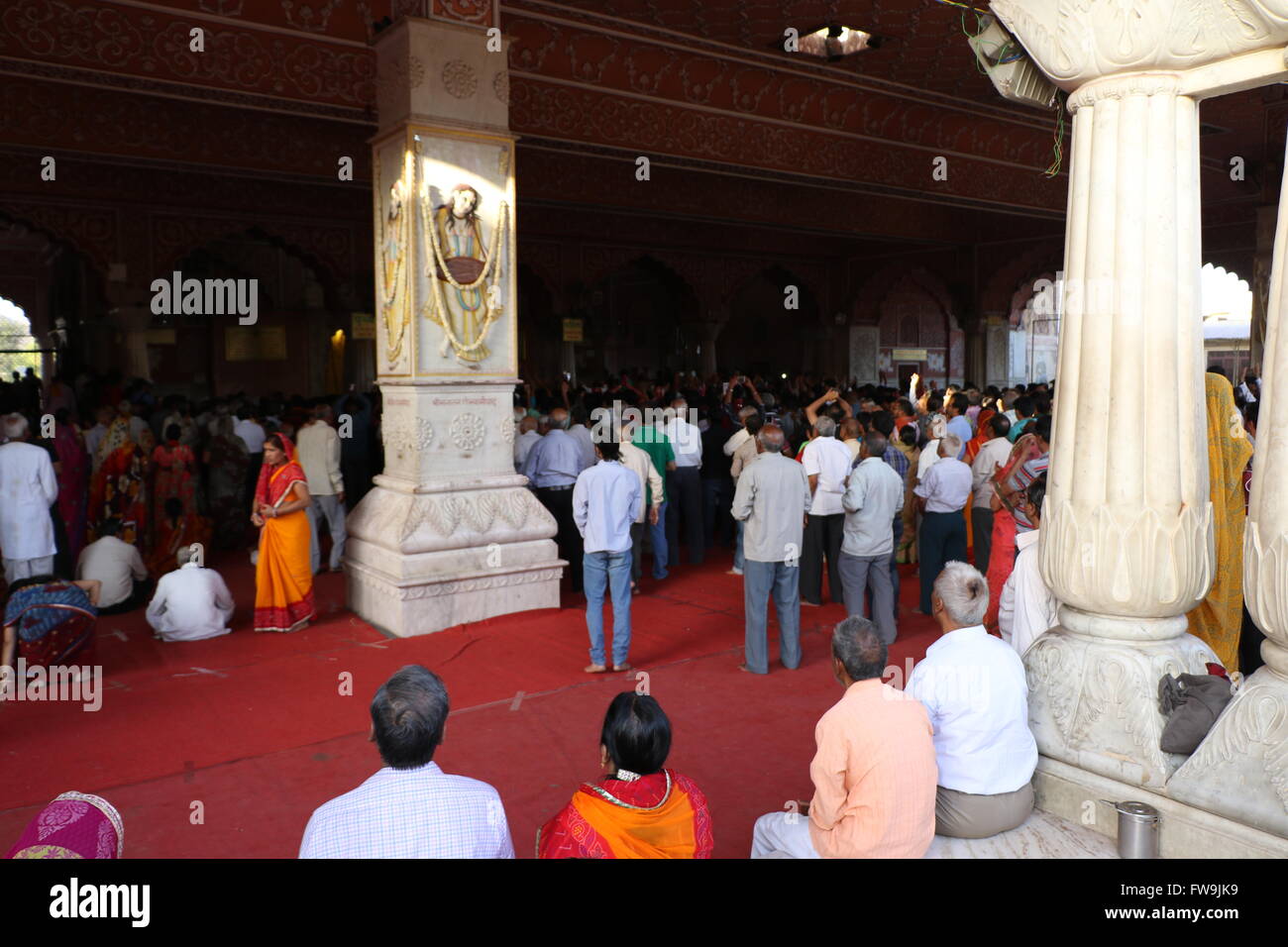 Govind Devji Temple in Jaipur, Rajasthan Stock Photo - Alamy