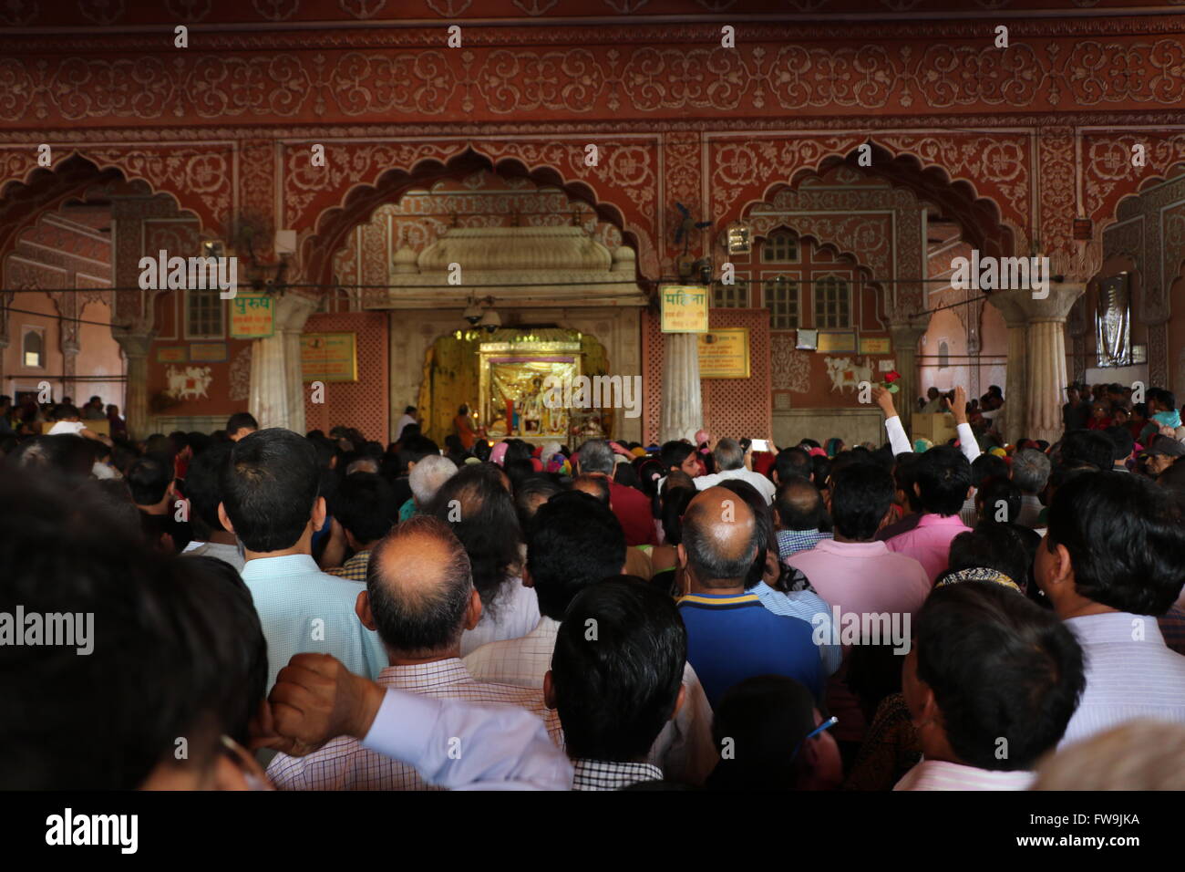 Govind Devji Temple in Jaipur, Rajasthan Stock Photo - Alamy