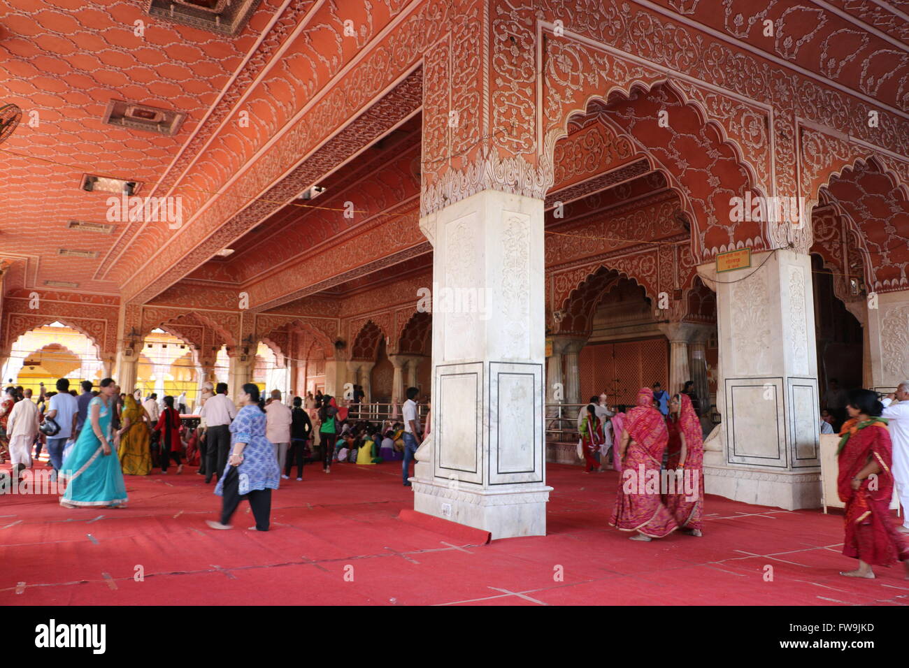 Govind Devji Temple in Jaipur, Rajasthan Stock Photo - Alamy