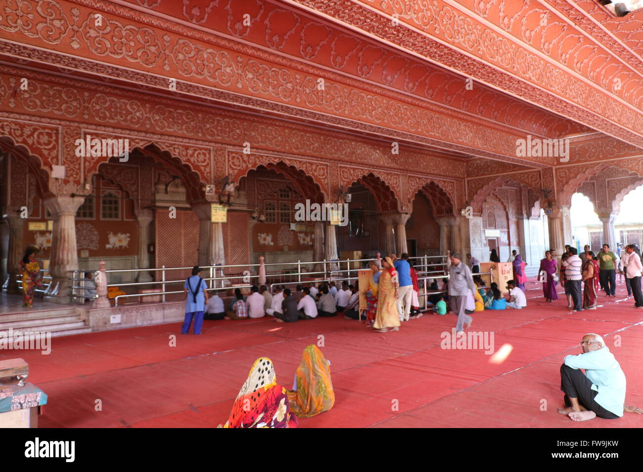 Govind Devji Temple in Jaipur, Rajasthan Stock Photo - Alamy