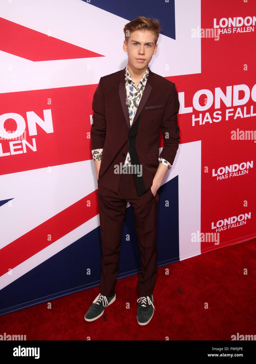 Premiere of Focus Features' 'London Has Fallen' held at ArcLight ...