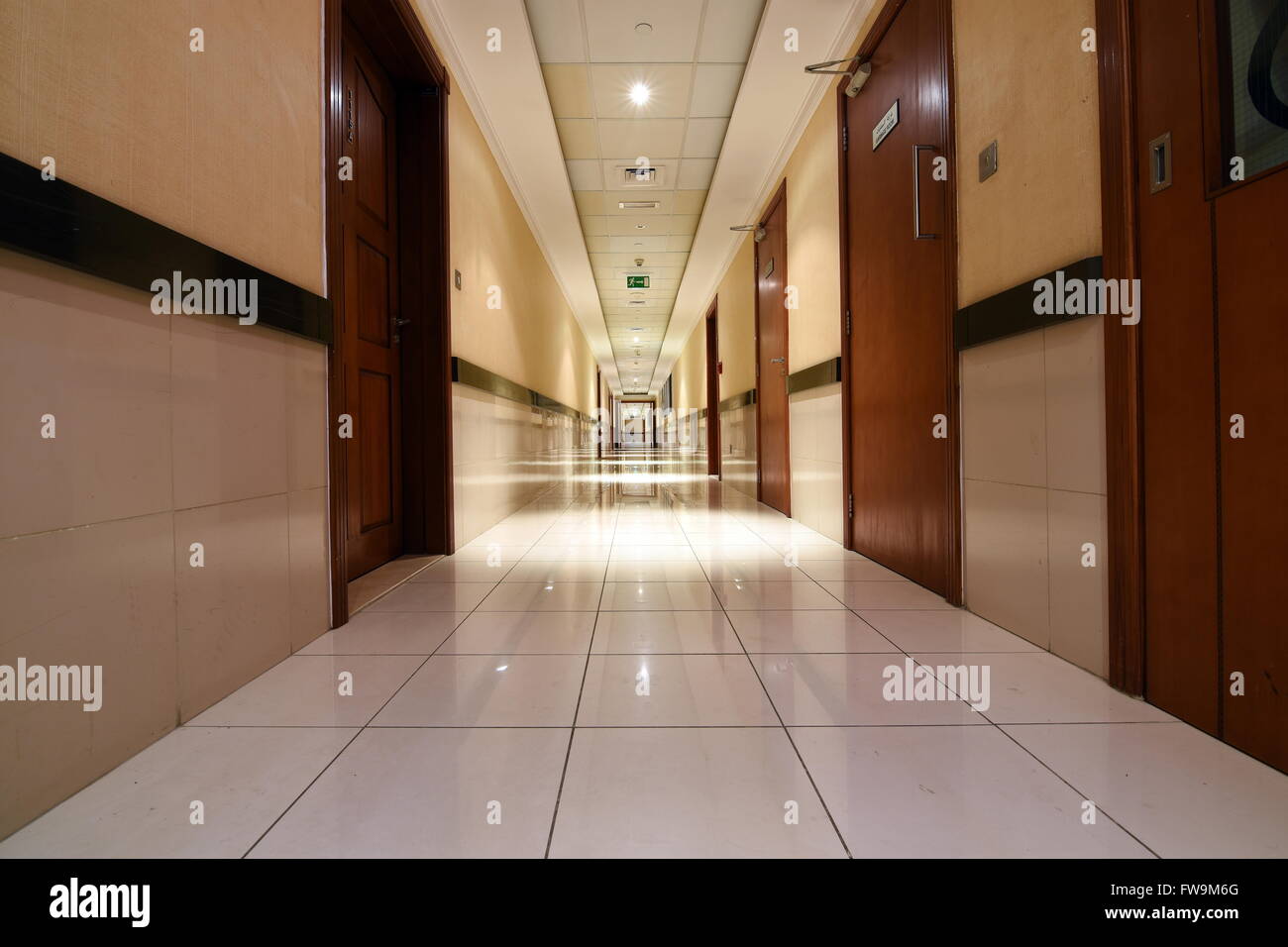 Fire alarm apartment corridor hi-res stock photography and images - Alamy