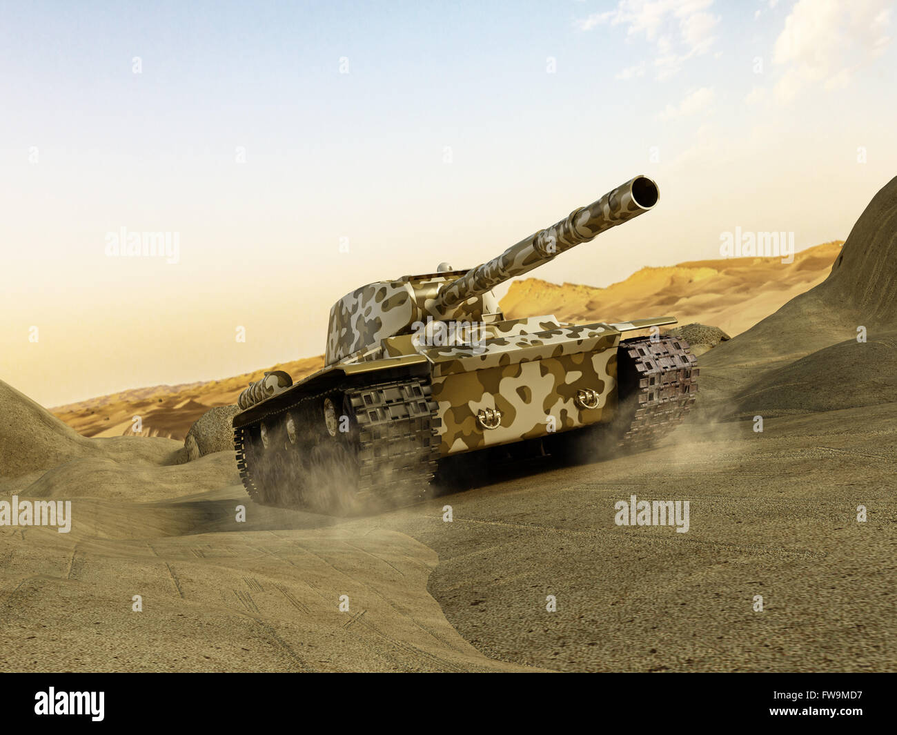Desert tank hi-res stock photography and images - Alamy