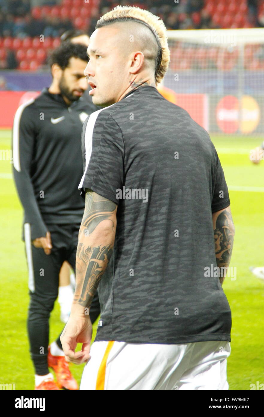 Radja Nainggolan AS Roma during the match AS Roma Champions League ...