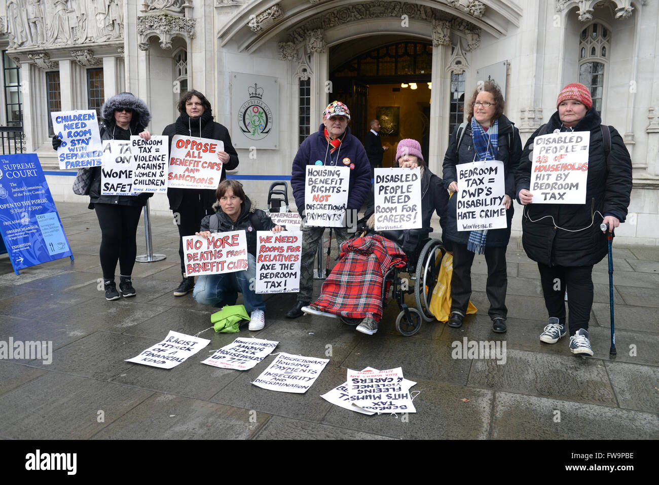 Campaign groups, including Disabled People Against Cuts and Winvisible ...
