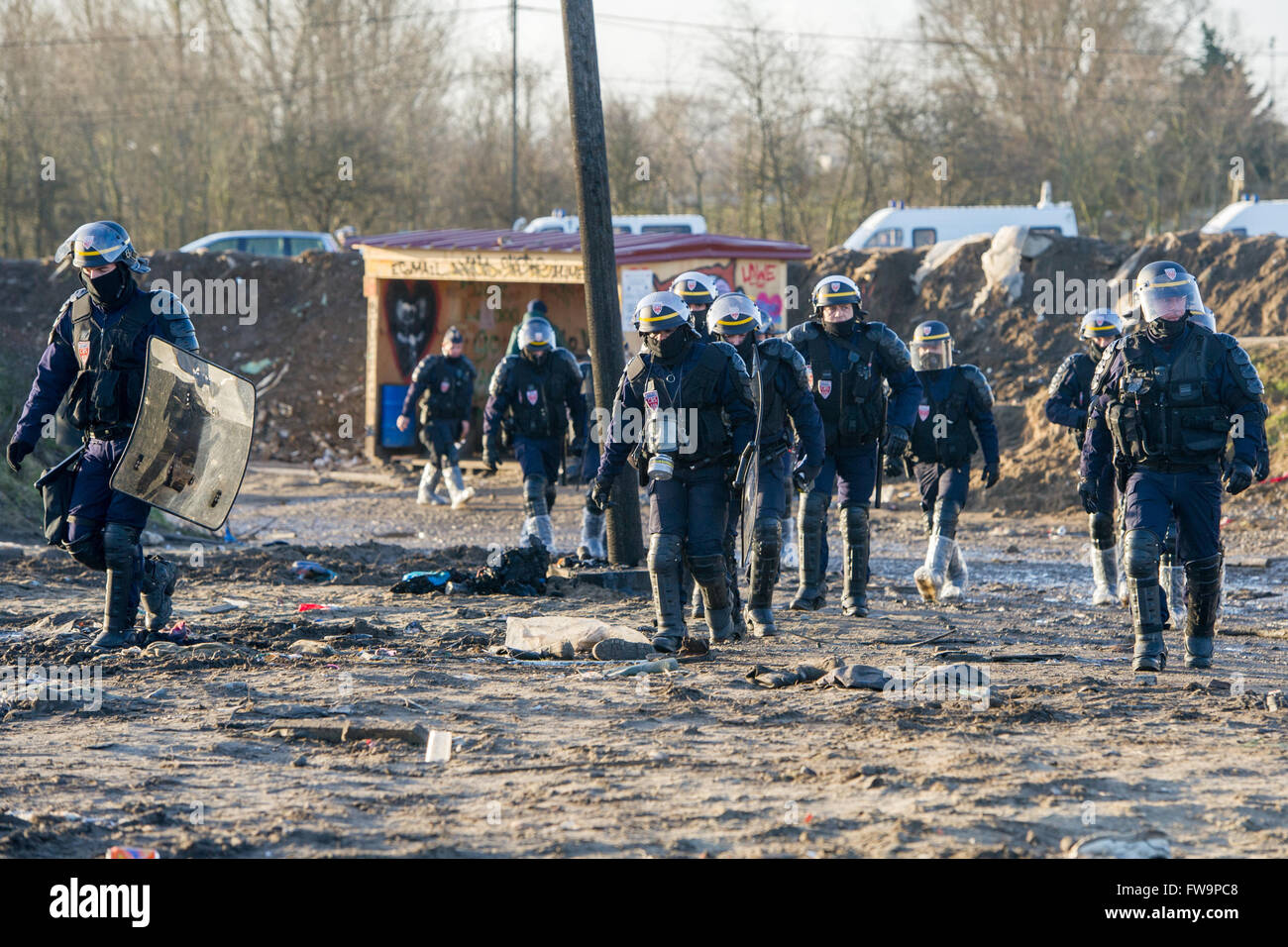 French riot police of the Compagnies Républicaines de Sécurité (CRS ...
