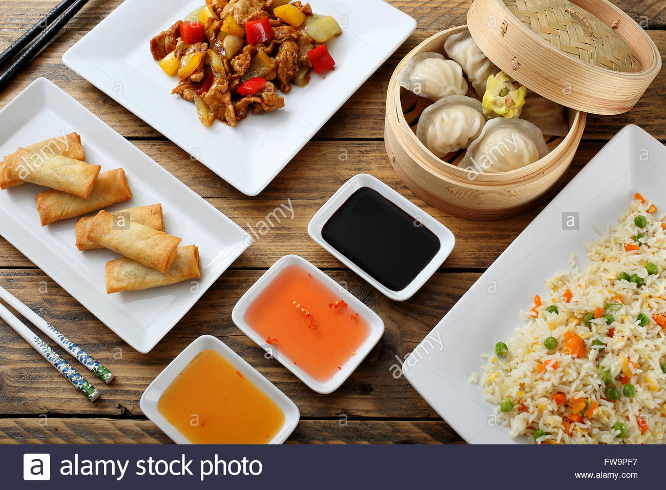 Luxury Dinner Chinese Food High Resolution Stock Photography and Images ...
