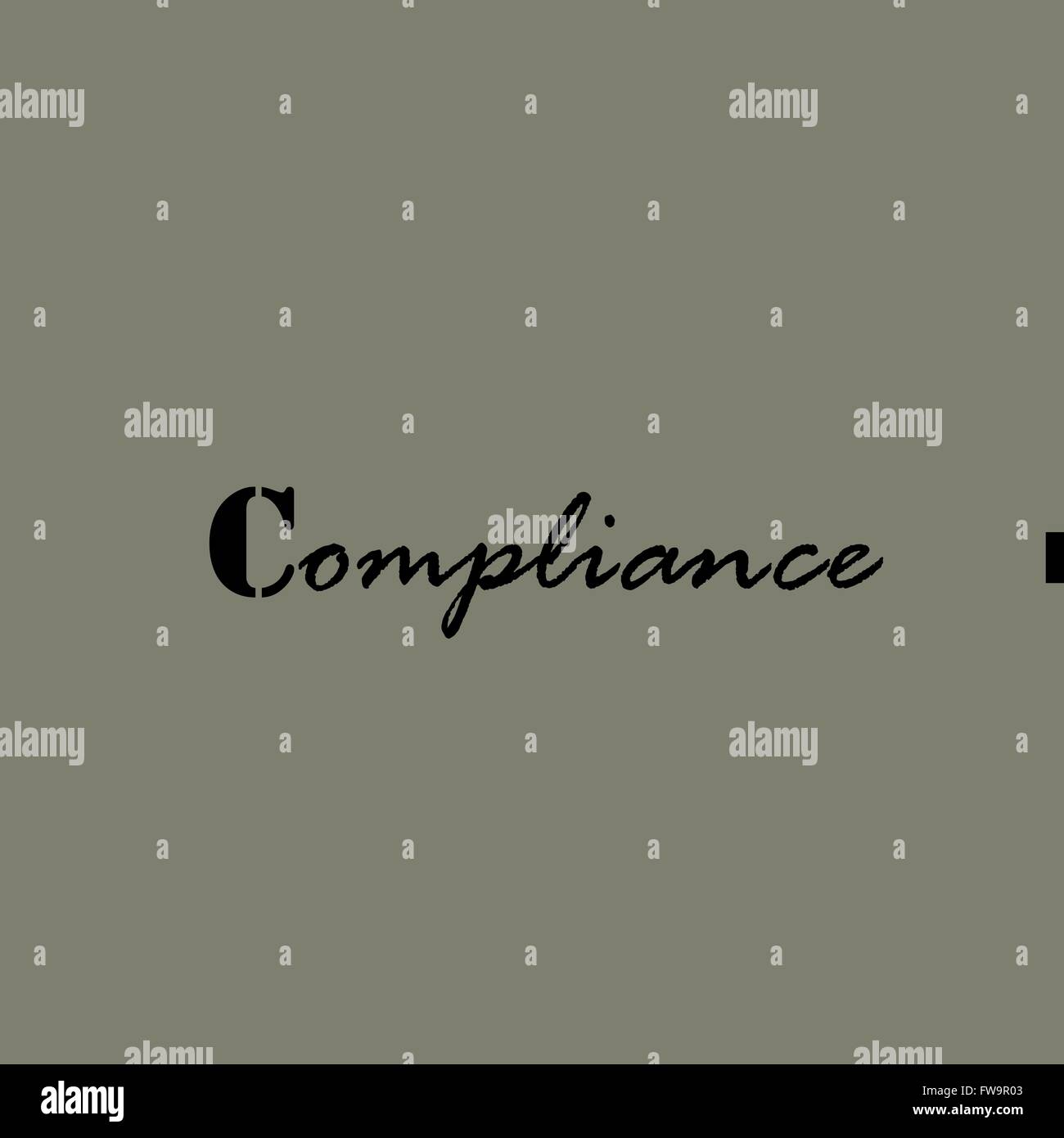 Compliance message Stock Vector Images - Alamy