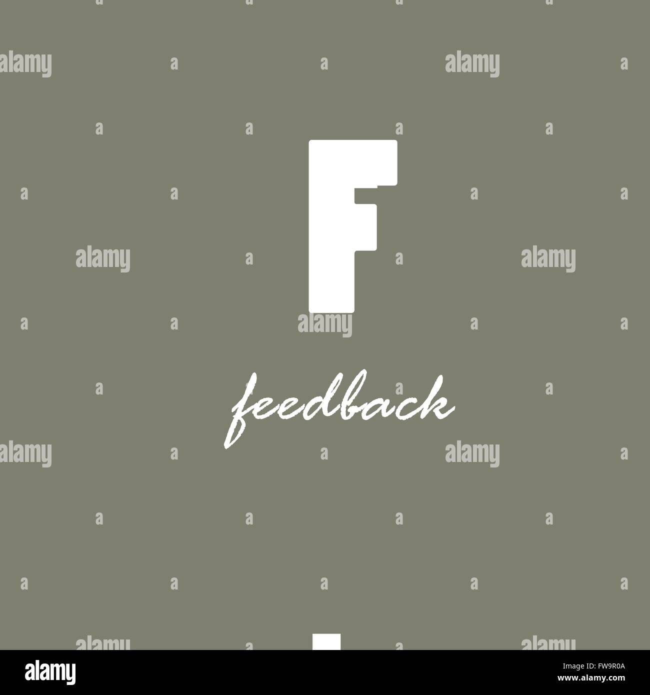 Feedback. Vector lettering illustration Stock Vector Image & Art - Alamy
