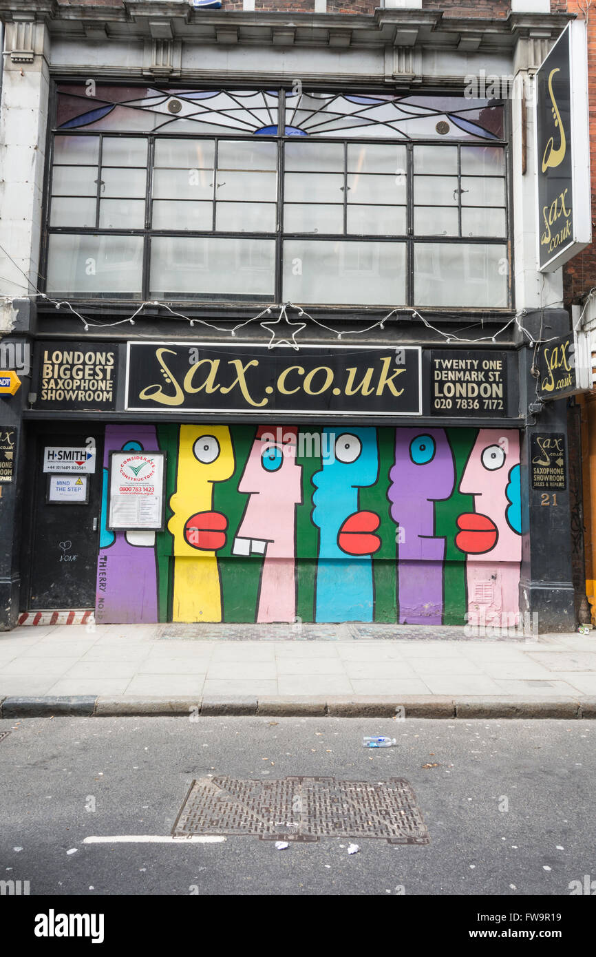 The few remaining music shops on a soon to be demolished Denmark Street ...