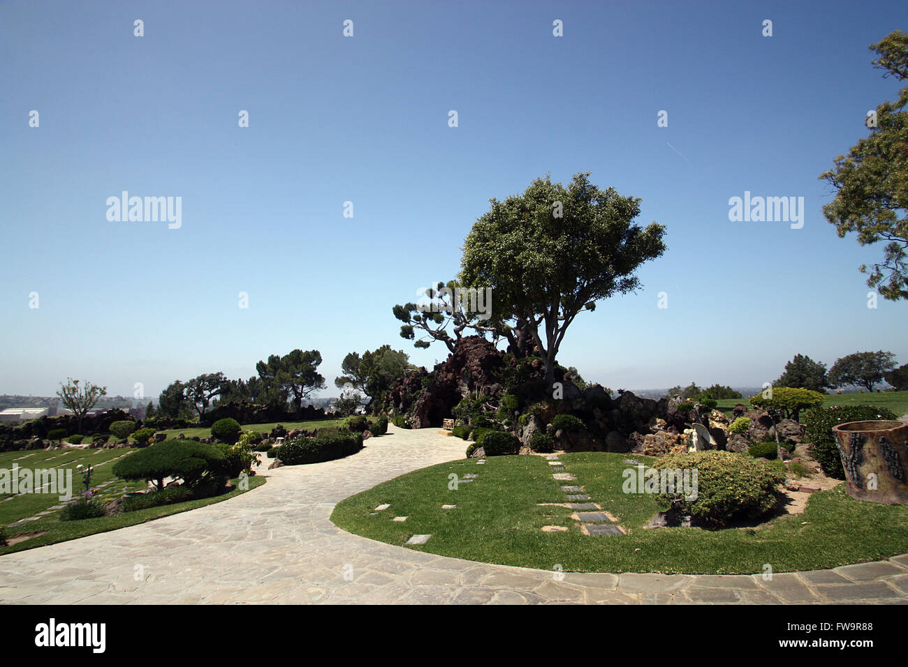 Celebrity final resting places - Holy Cross Cemetery. The section ...