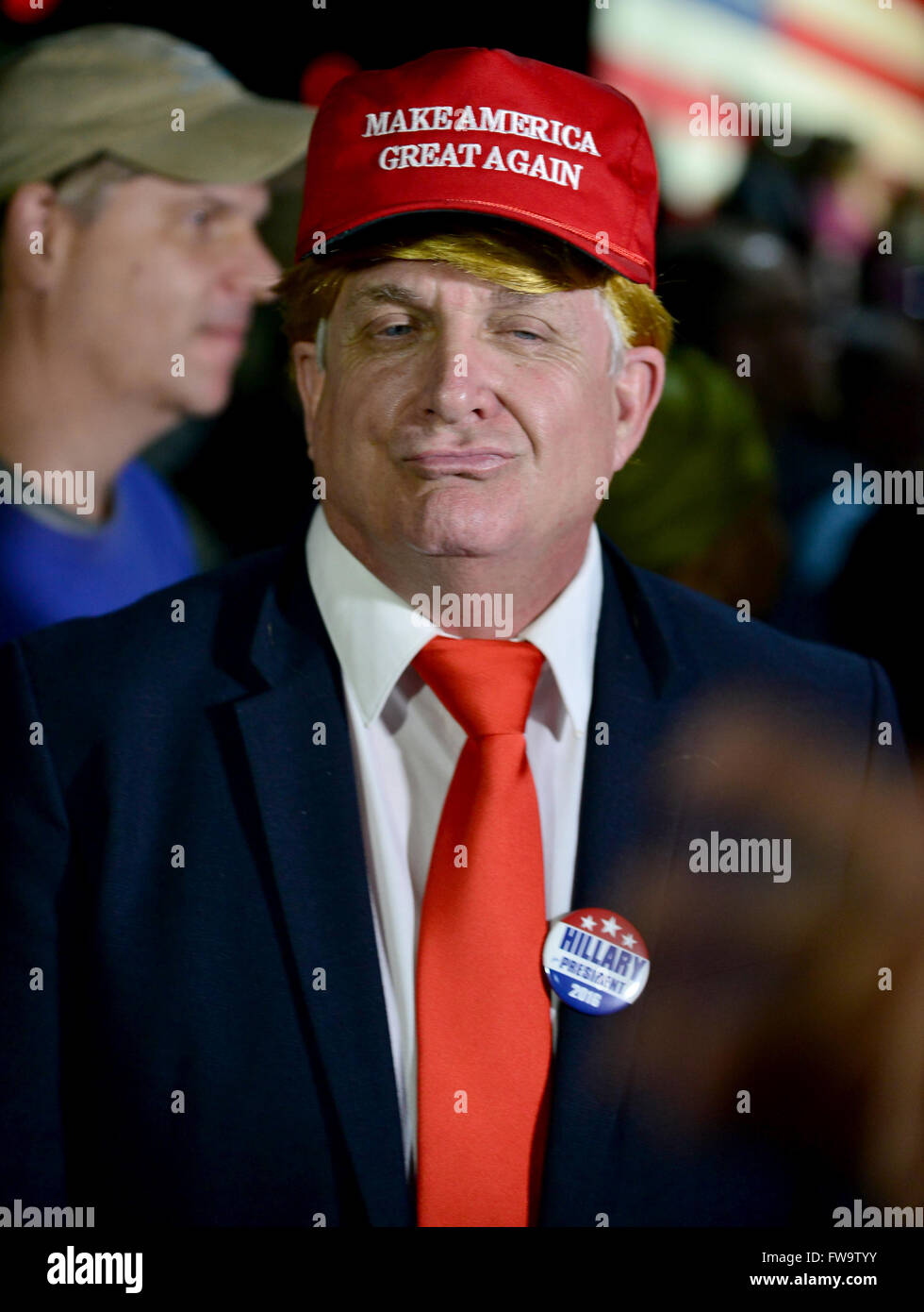 Democratic presidential candidate Hillary Clinton speaks at a rally ...
