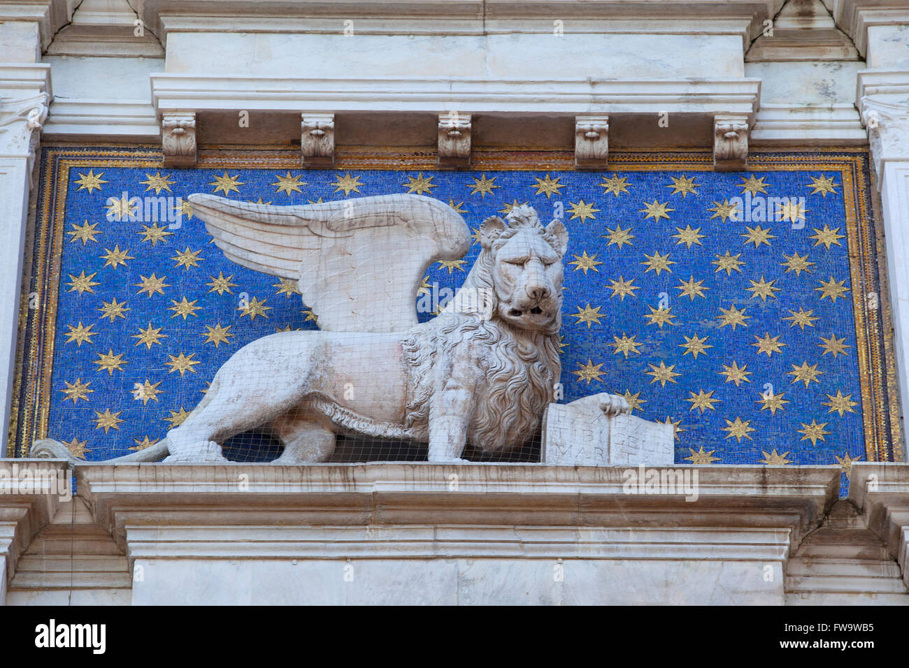 Winged lion the symbol of venice hi-res stock photography and images ...