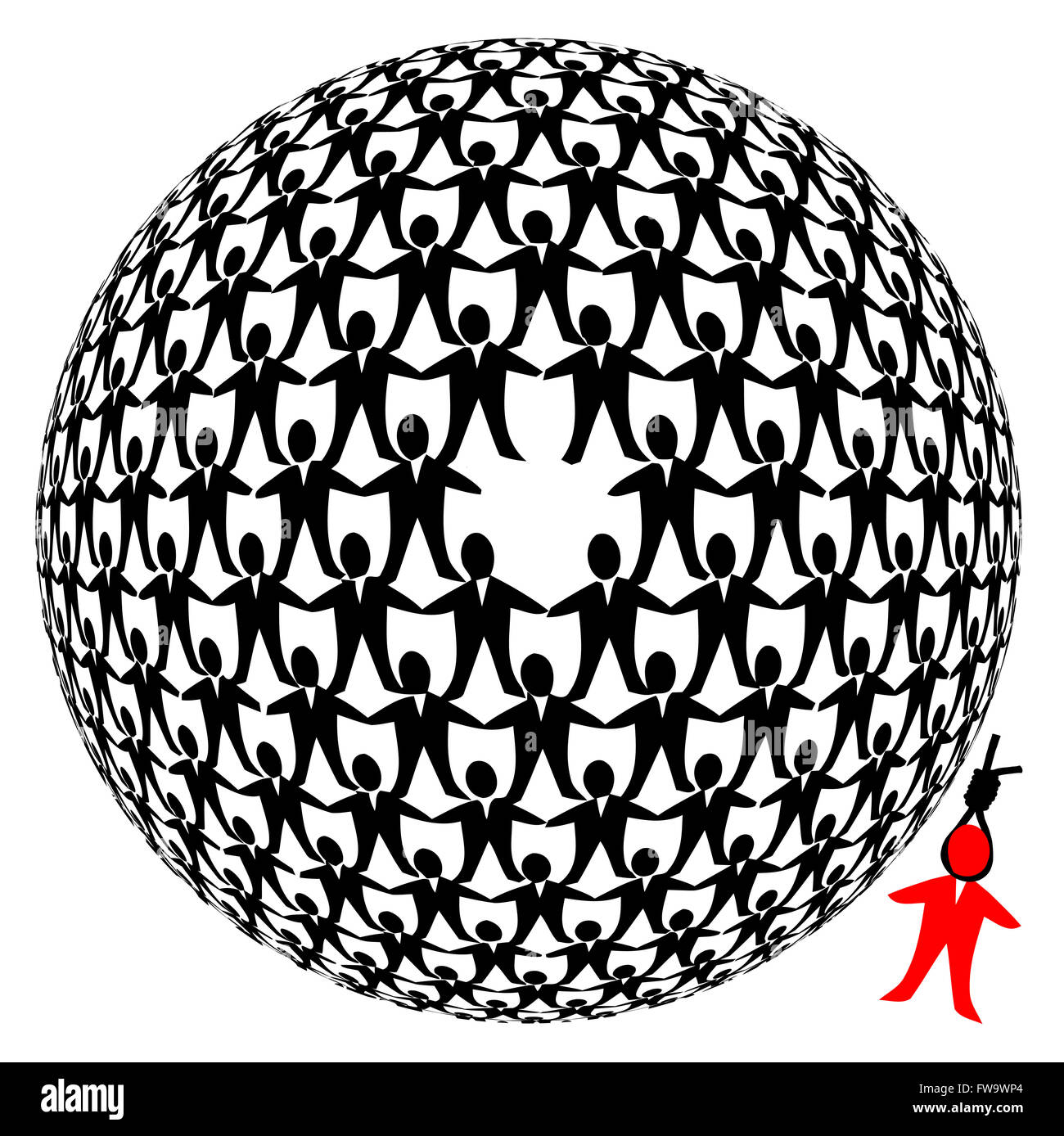 Retirement problem Cut Out Stock Images & Pictures - Alamy