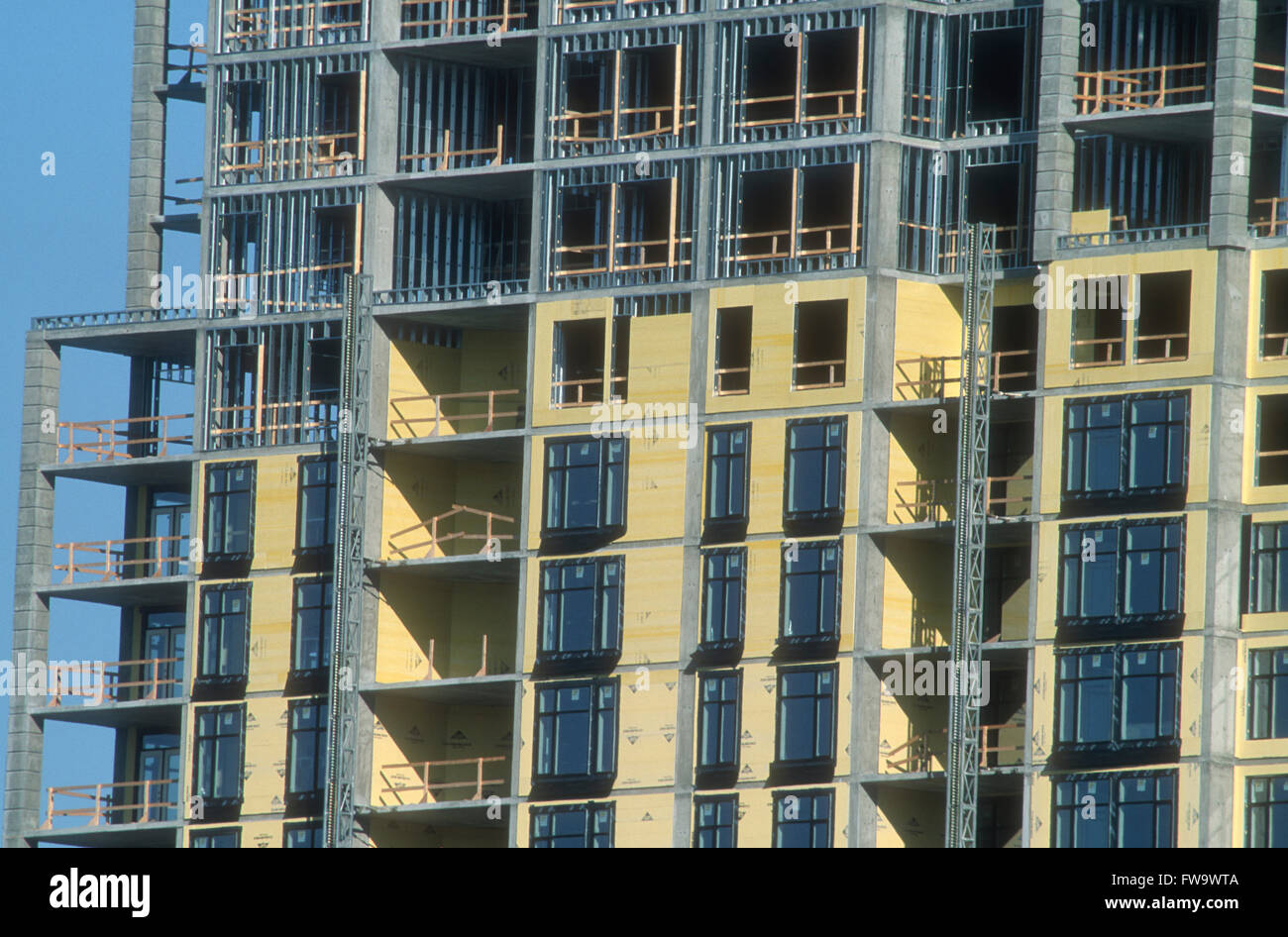 Concrete high rise construction hi-res stock photography and images - Alamy