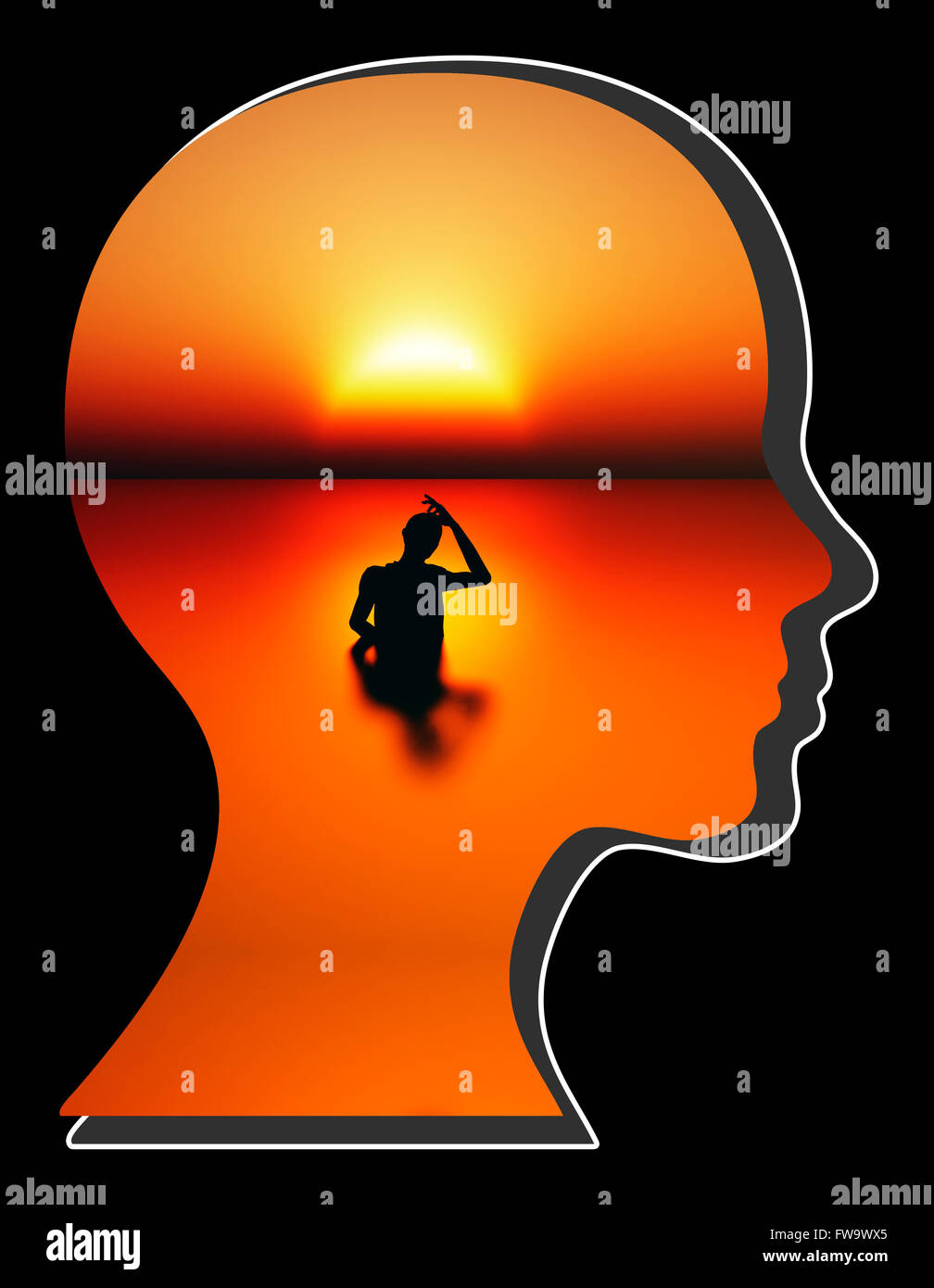 Premonition of Death Stock Photo - Alamy