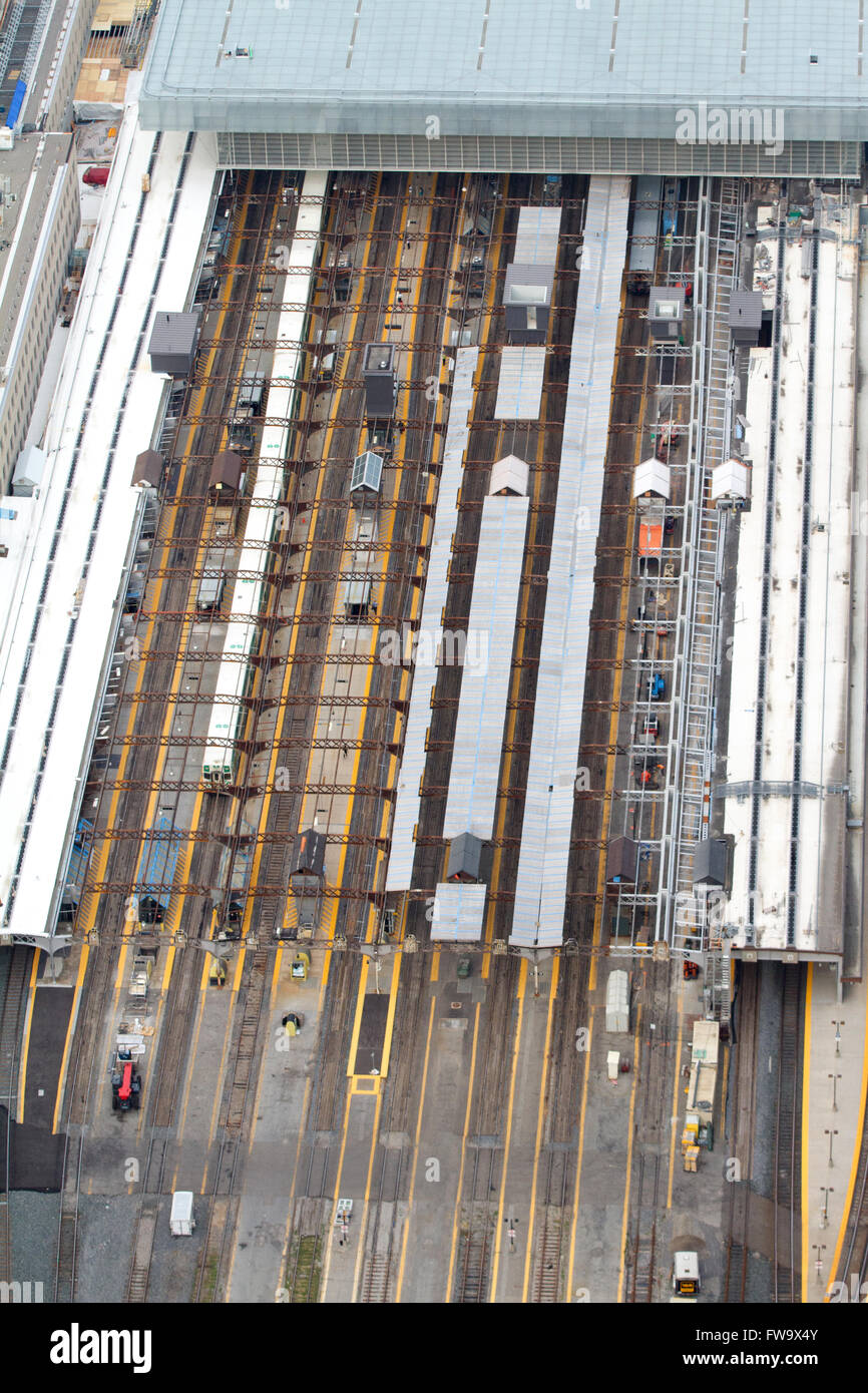 Train yard at Union station in downtown Toronto Ont., on July. 29, 2015 ...