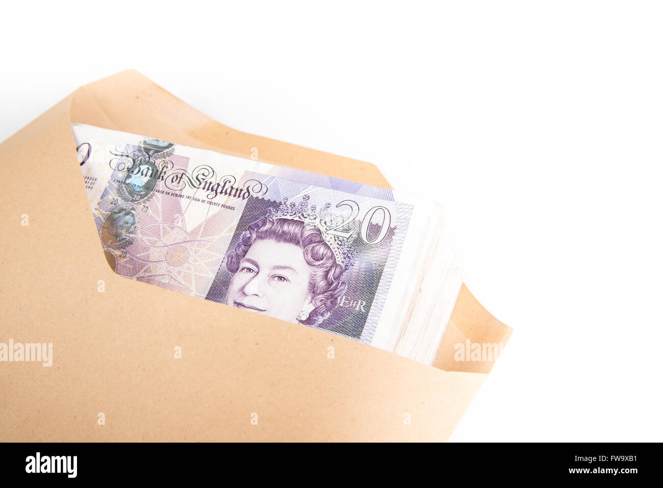 Pound sterling bank notes cash hi-res stock photography and images - Alamy