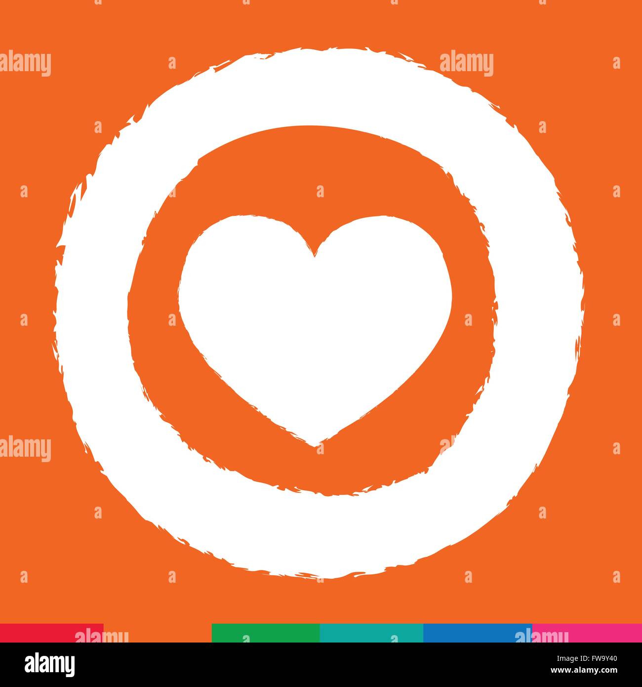 Heart Icon Illustration design Stock Vector Image & Art - Alamy