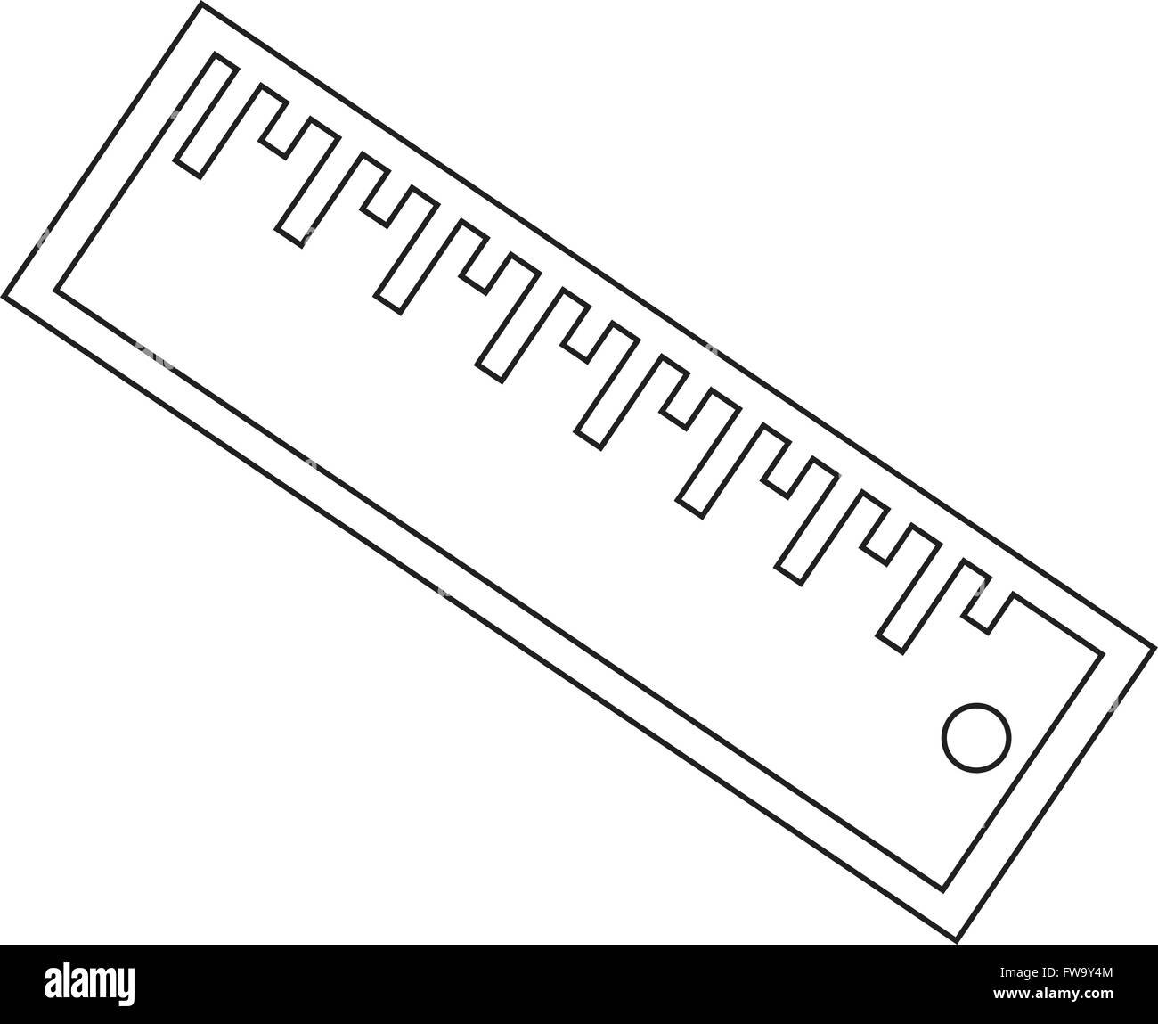 Ruler Icon Illustration sign design Stock Vector Image & Art - Alamy