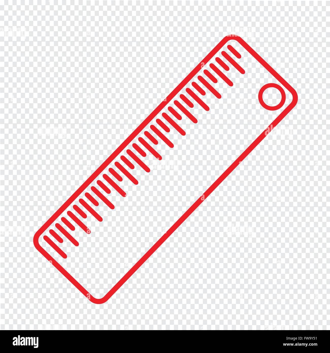 Ruler Icon Illustration sign design Stock Vector Image & Art - Alamy