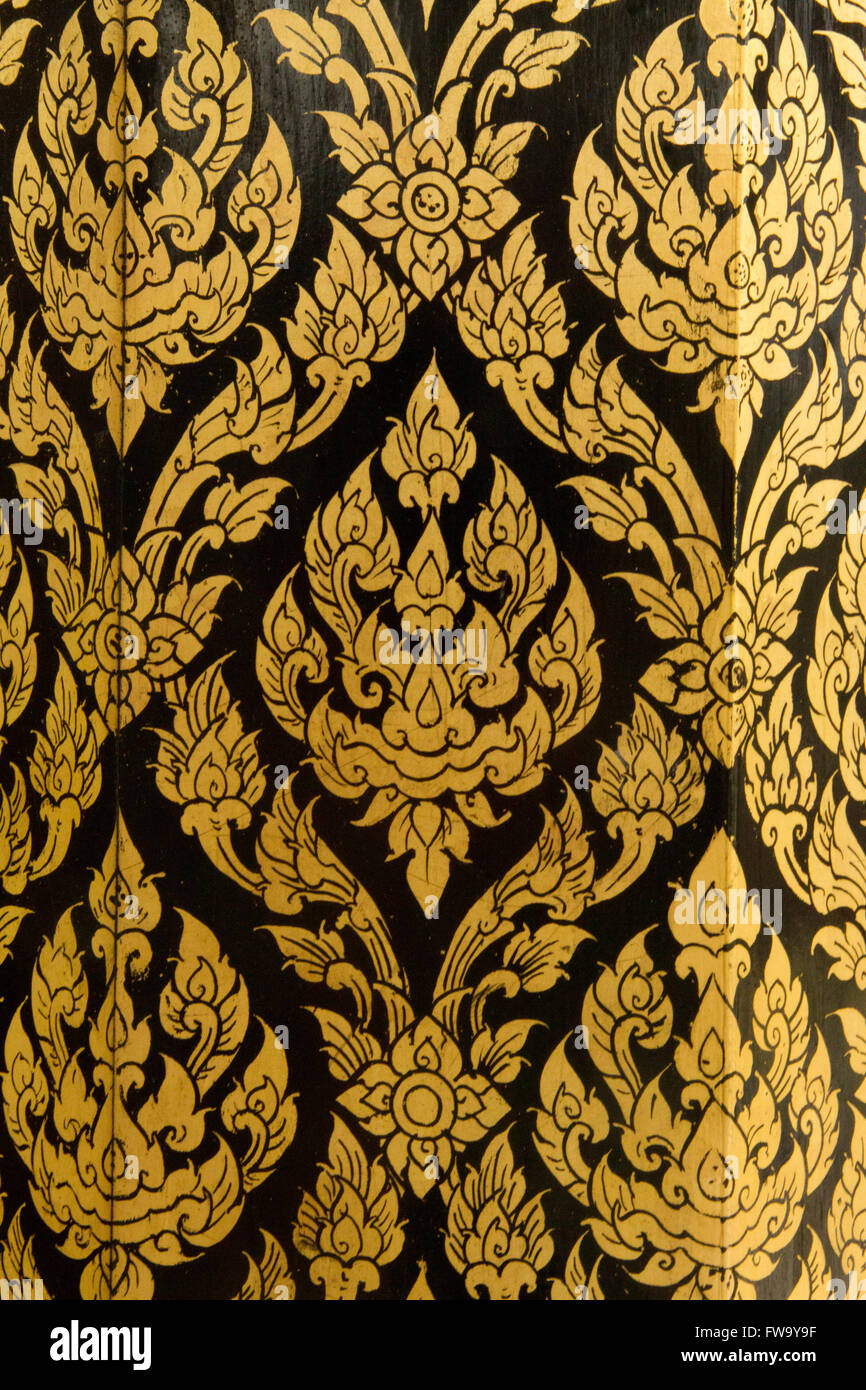 Thai pillar design hi-res stock photography and images - Alamy