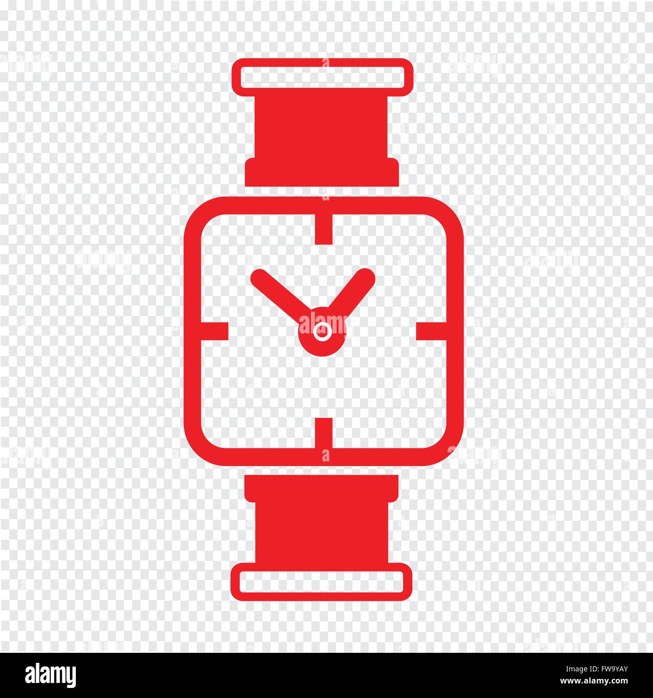 Time Clock icon Illustration sign design Stock Vector Image & Art - Alamy