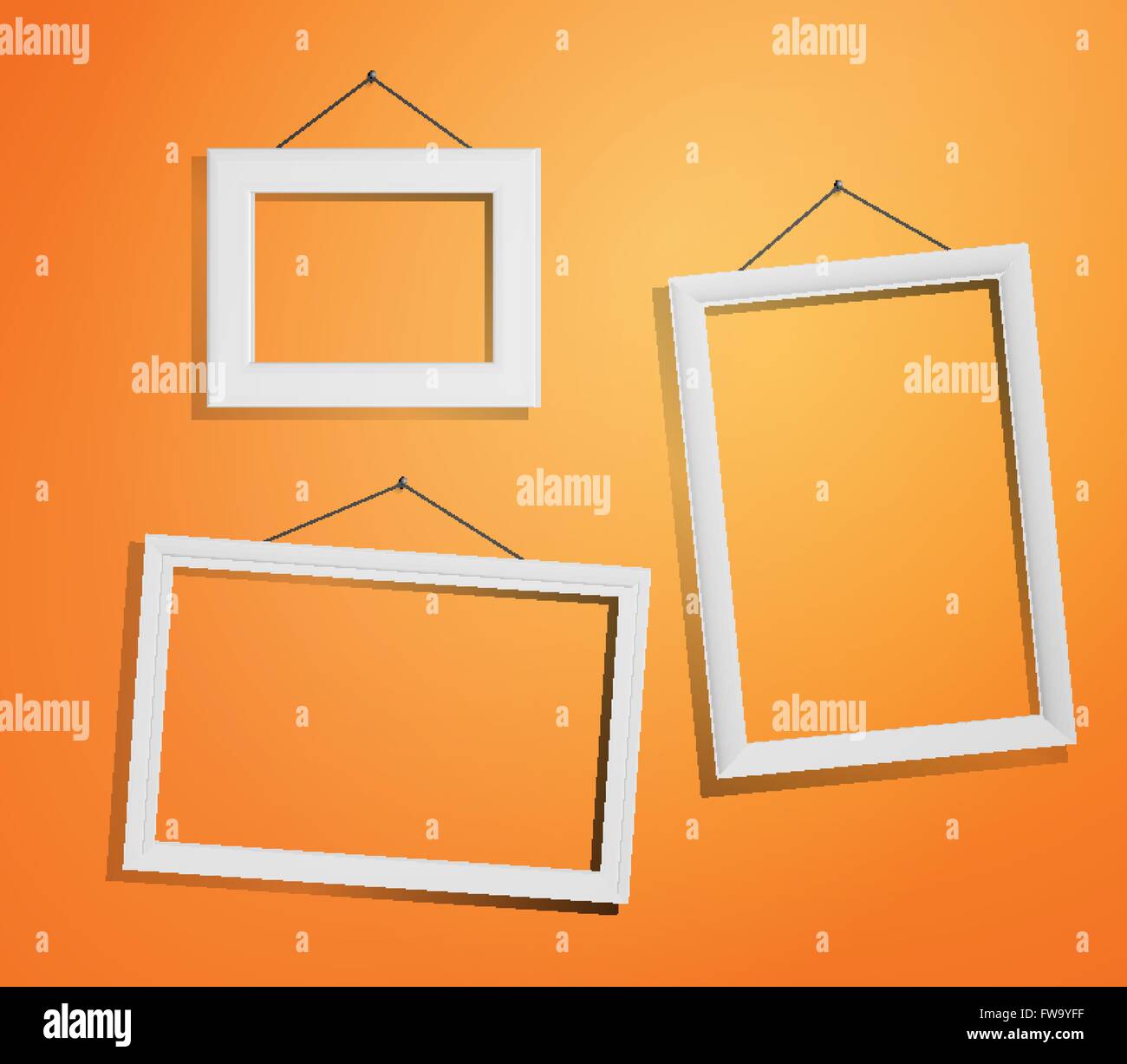 Empty art gallery Stock Vector Images - Alamy
